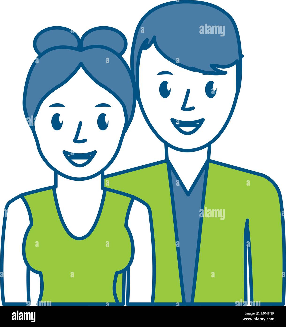 happy couple icon Stock Vector Image & Art - Alamy