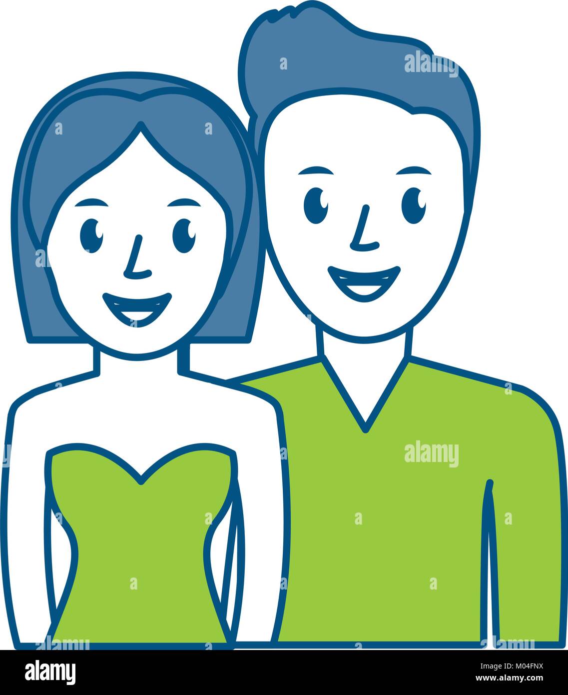 happy couple icon Stock Vector Image & Art - Alamy