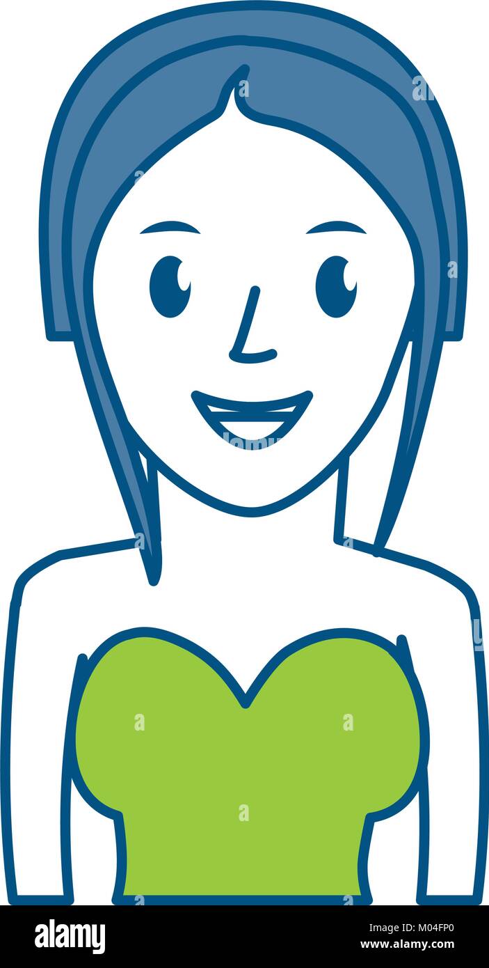 cartoon woman icon Stock Vector Image & Art - Alamy