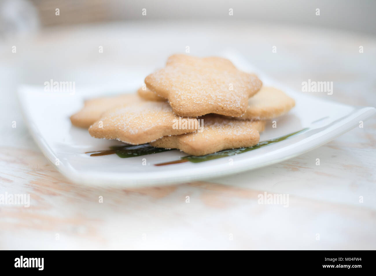 Shortbread - traditional Scottish biscuits Stock Photo - Alamy