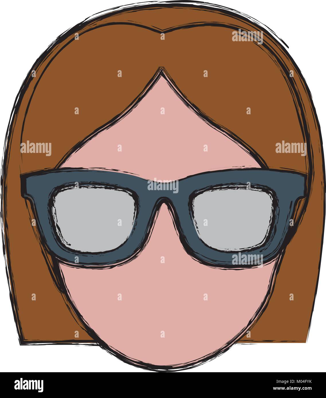 woman face icon Stock Vector Image & Art - Alamy