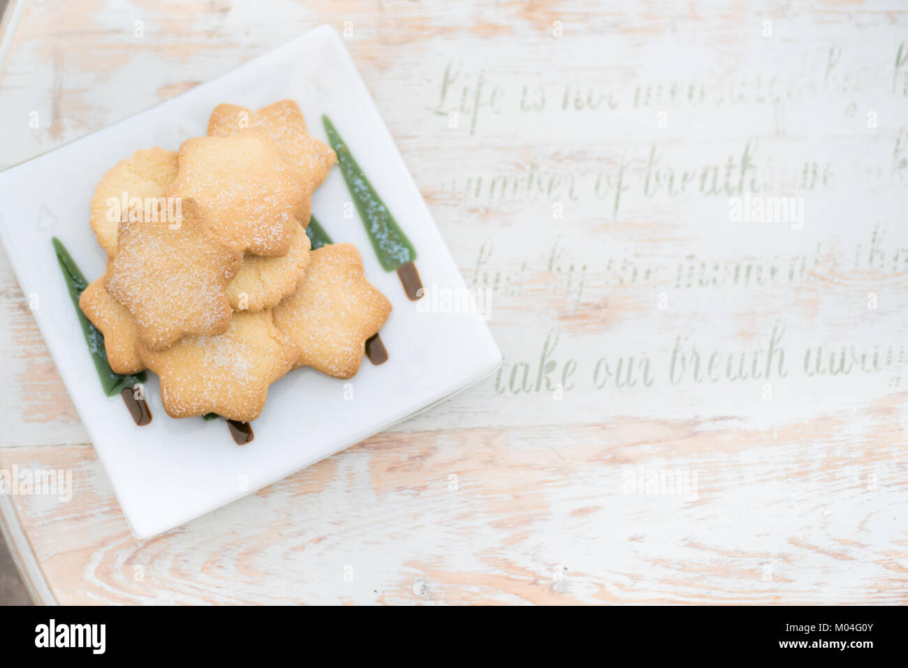 Shortbread - traditional Scottish biscuits Stock Photo - Alamy