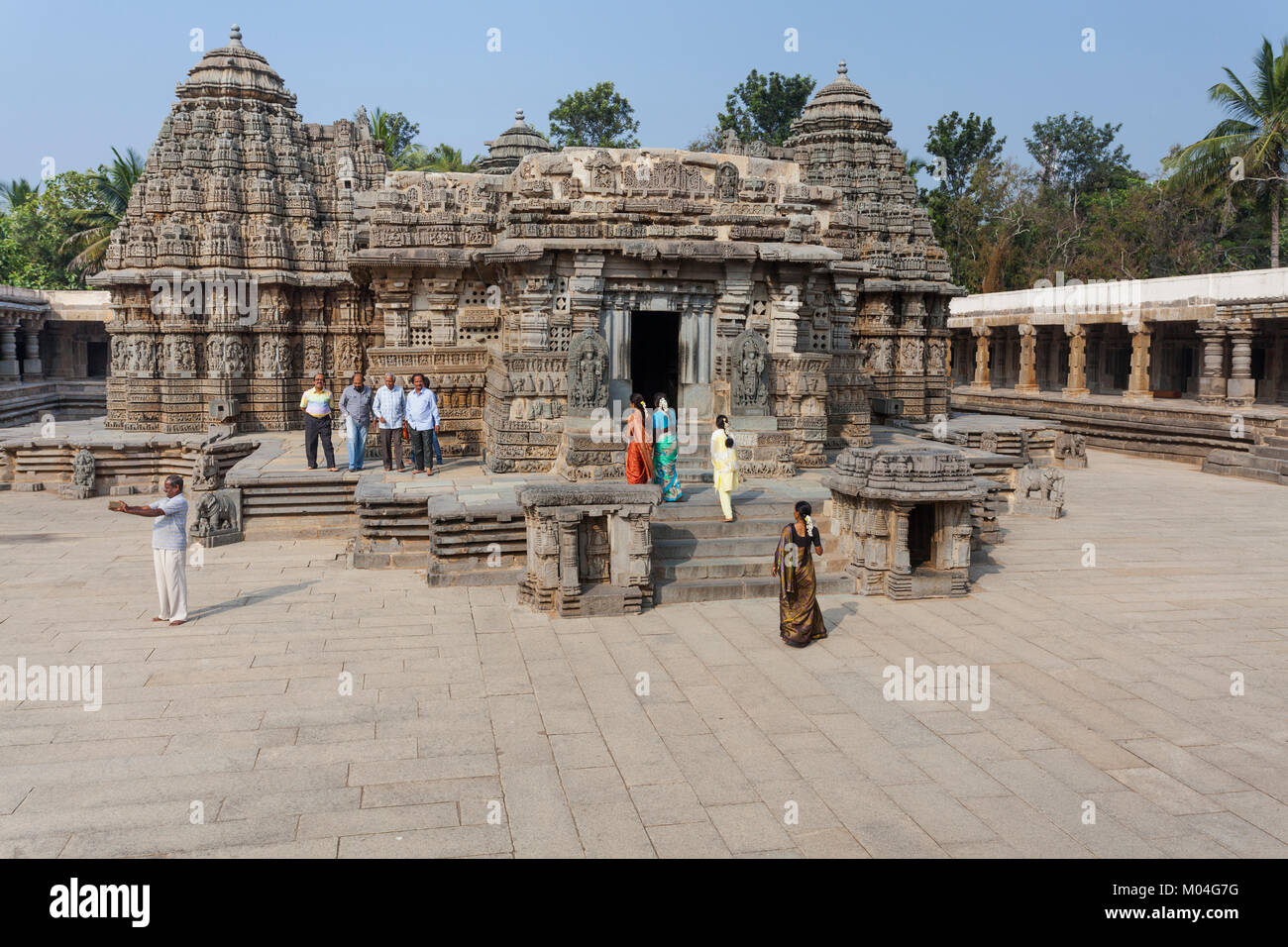 India, Karnataka, Somanathapura, Chennakesava Temple Stock Photo - Alamy