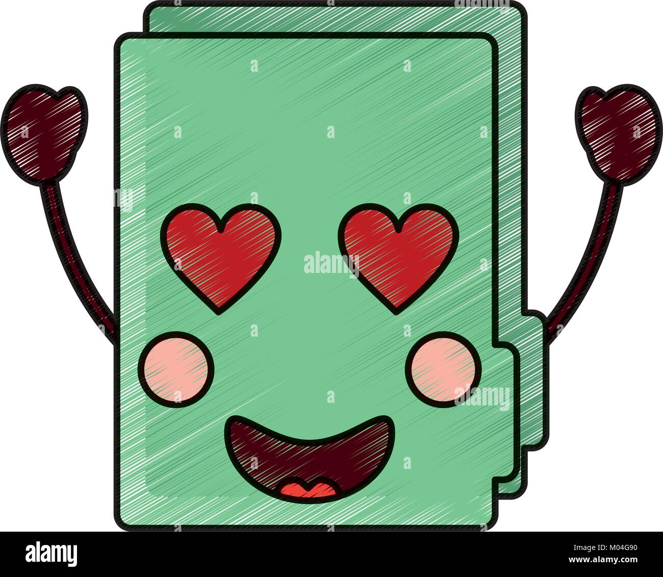 Love folder Stock Vector Images - Alamy