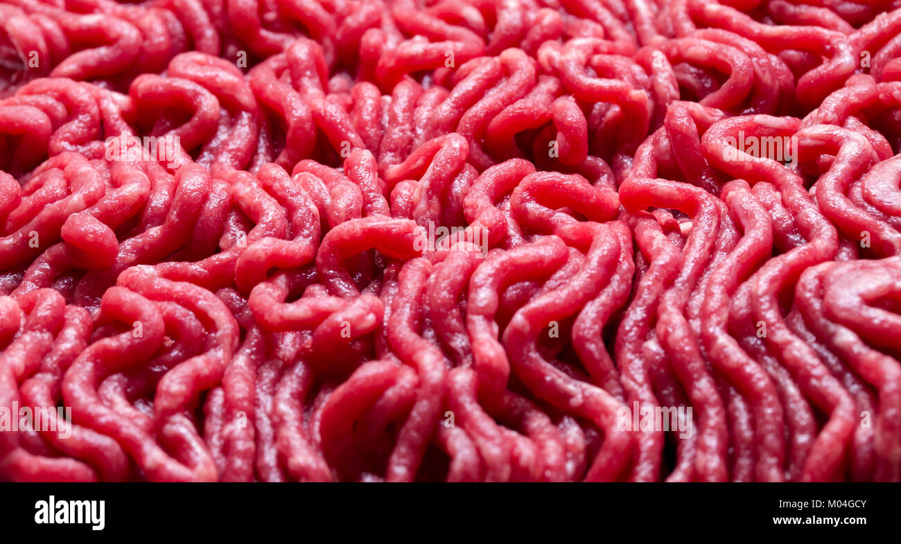 raw lean minced beef Stock Photo - Alamy