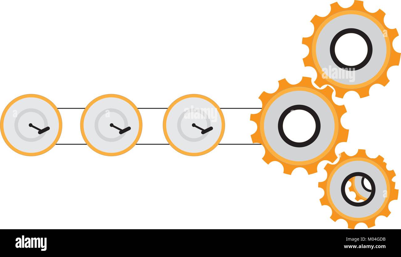 Mechanical gear illustration Stock Vector Image & Art - Alamy