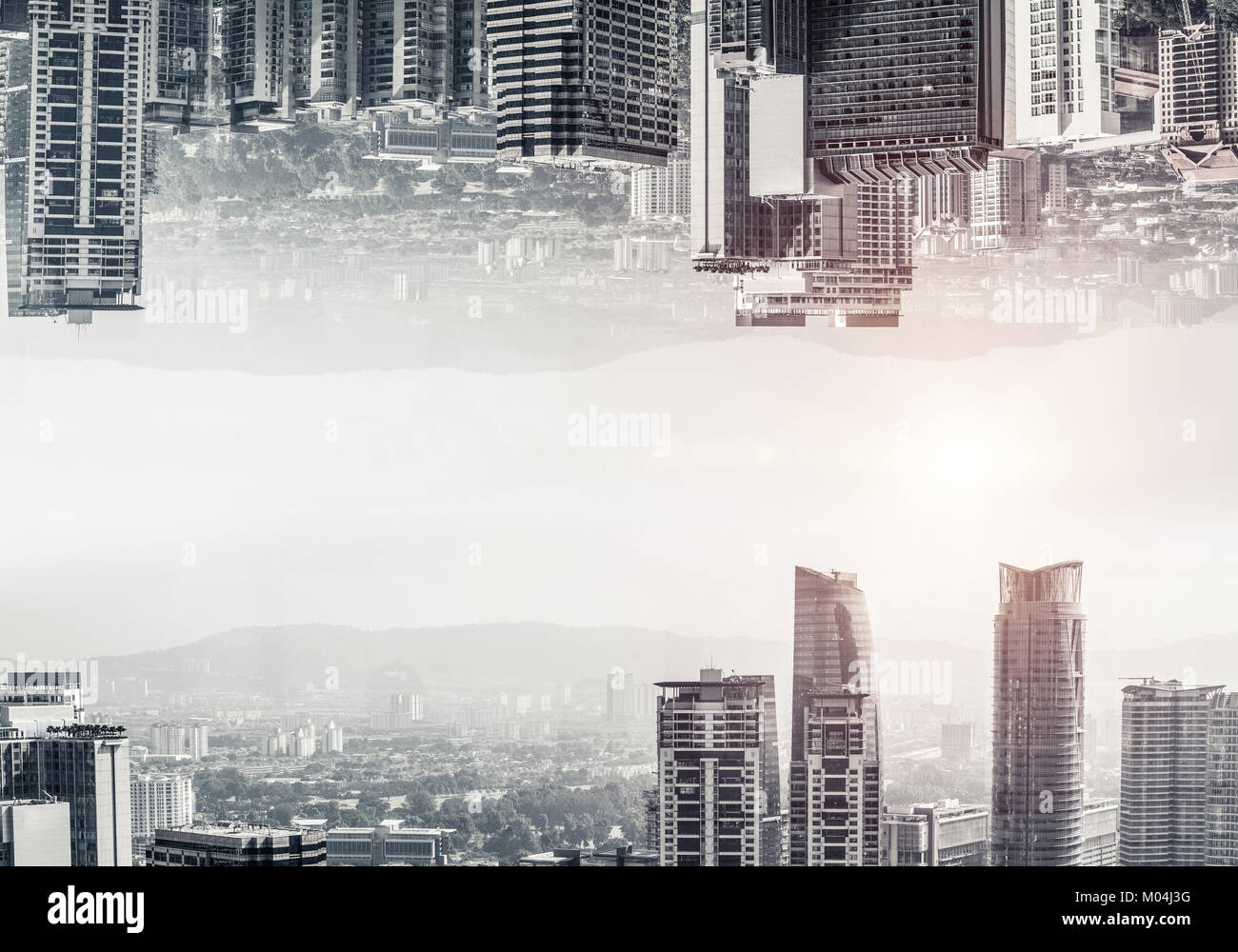 Modern cityscape view Stock Photo - Alamy