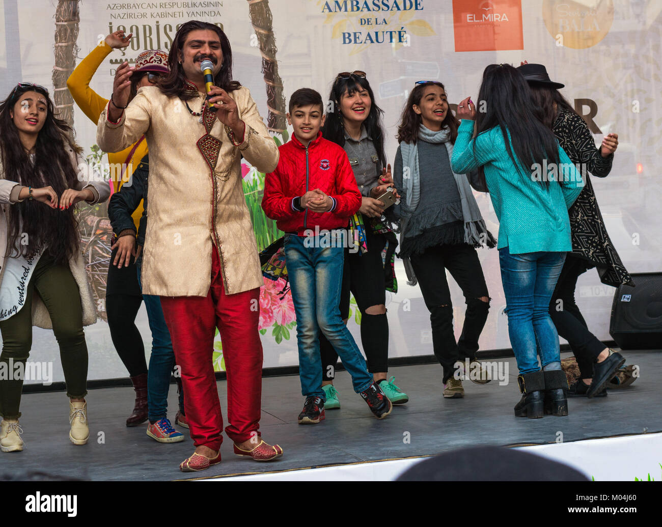 Novruz Celebration in Baku city Stock Photo - Alamy