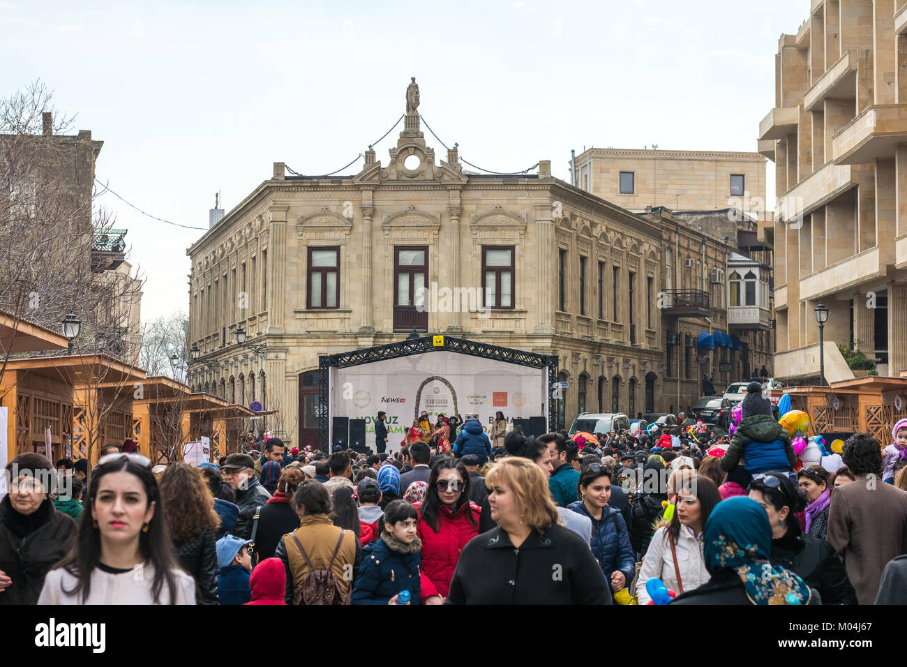 Novruz Celebration in Baku city Stock Photo - Alamy