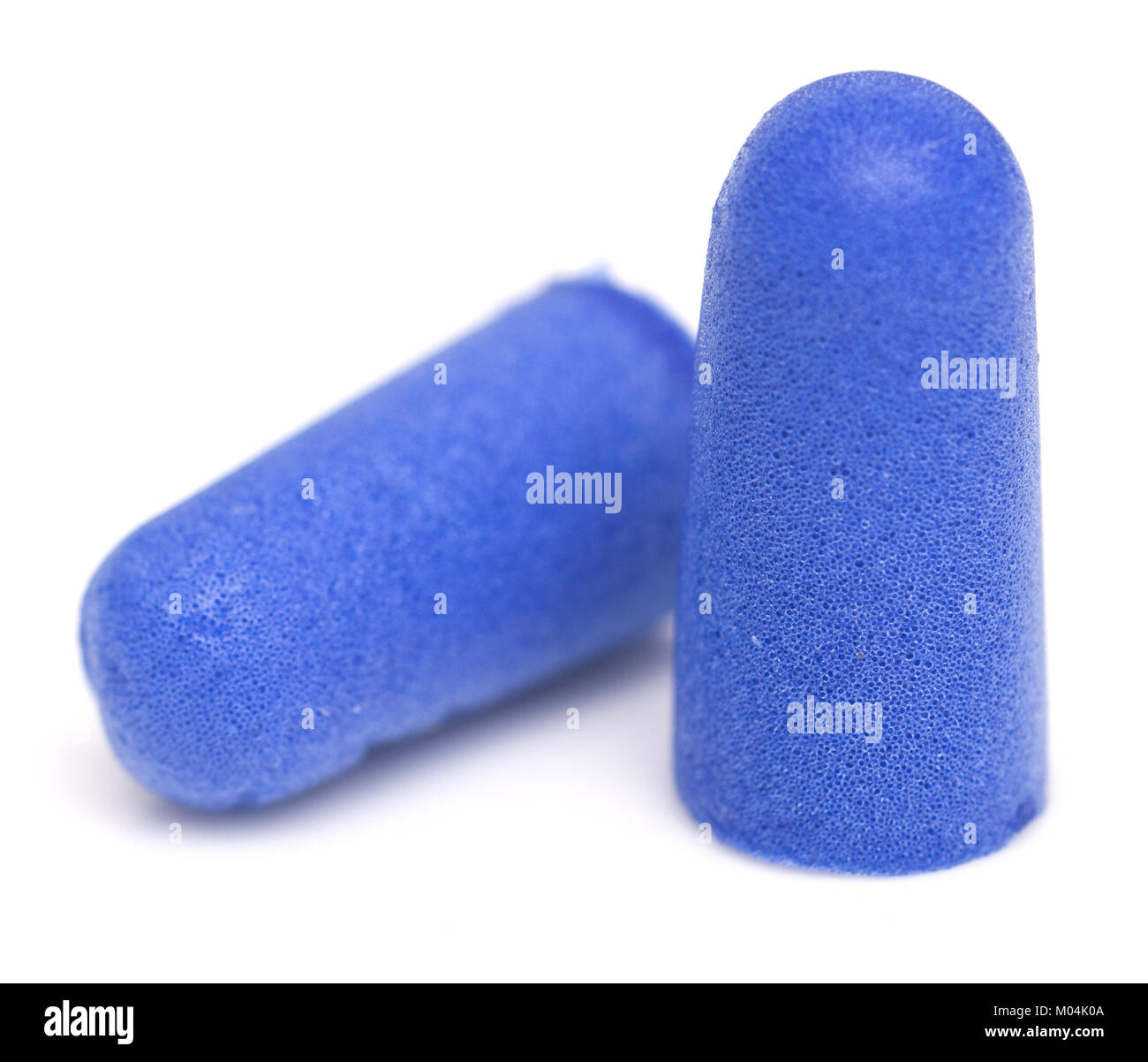 Ear plugs isolated on white background Stock Photo - Alamy