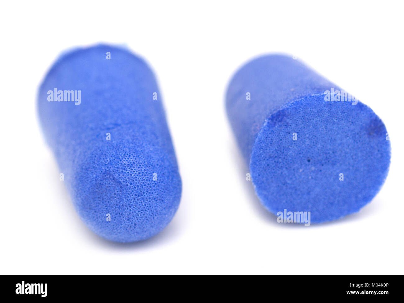 Ear plugs isolated on white background Stock Photo - Alamy