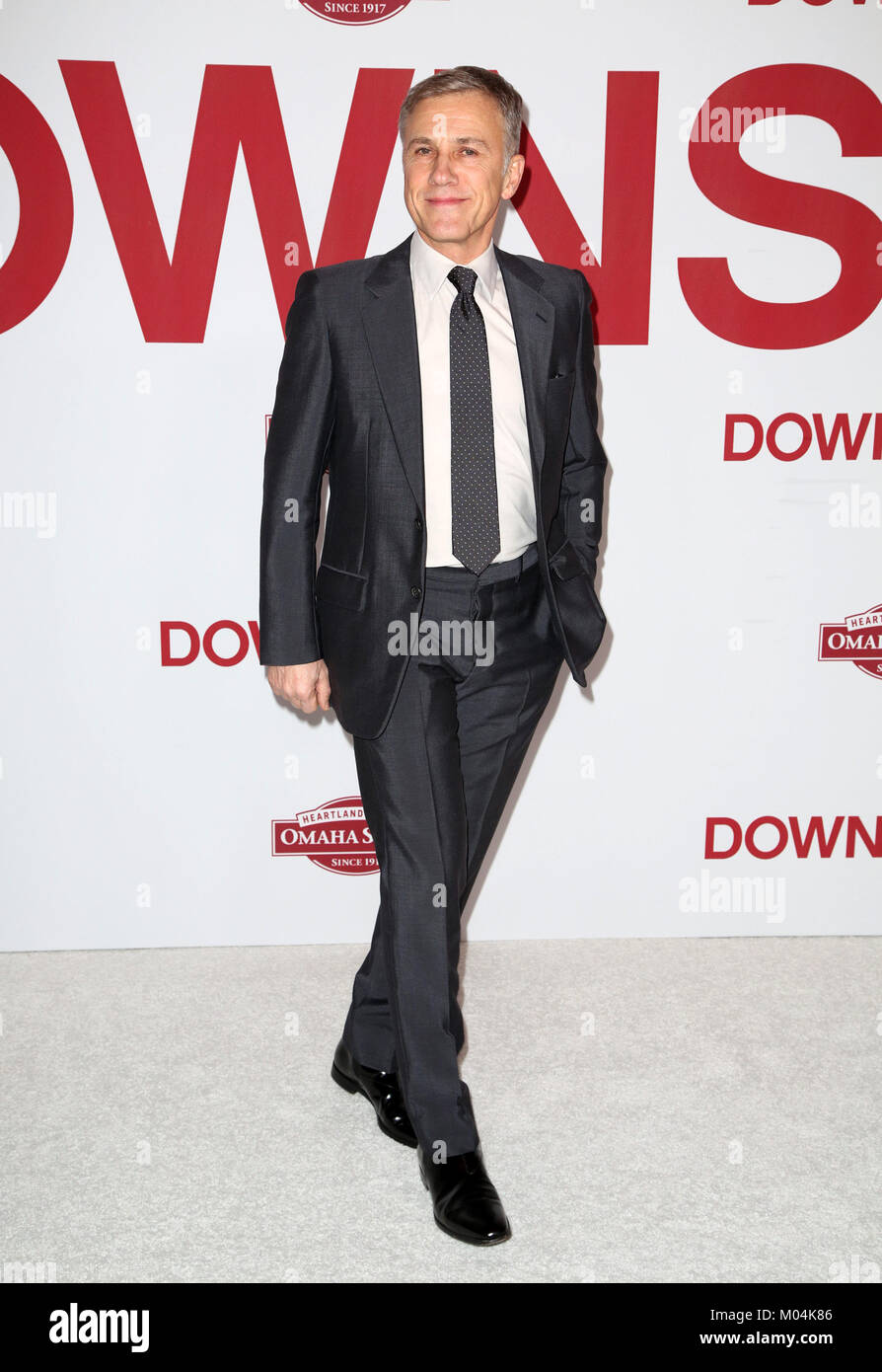 Los Angeles premiere screening of 'Downsizing' held at Regency Village ...