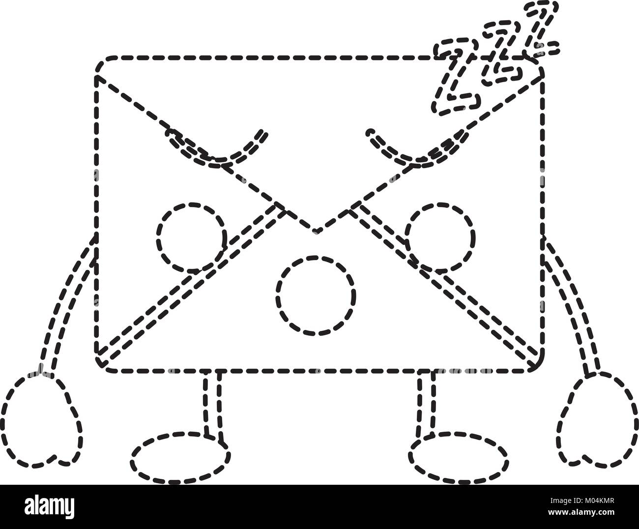 message envelope kawaii icon image Stock Vector Image & Art - Alamy