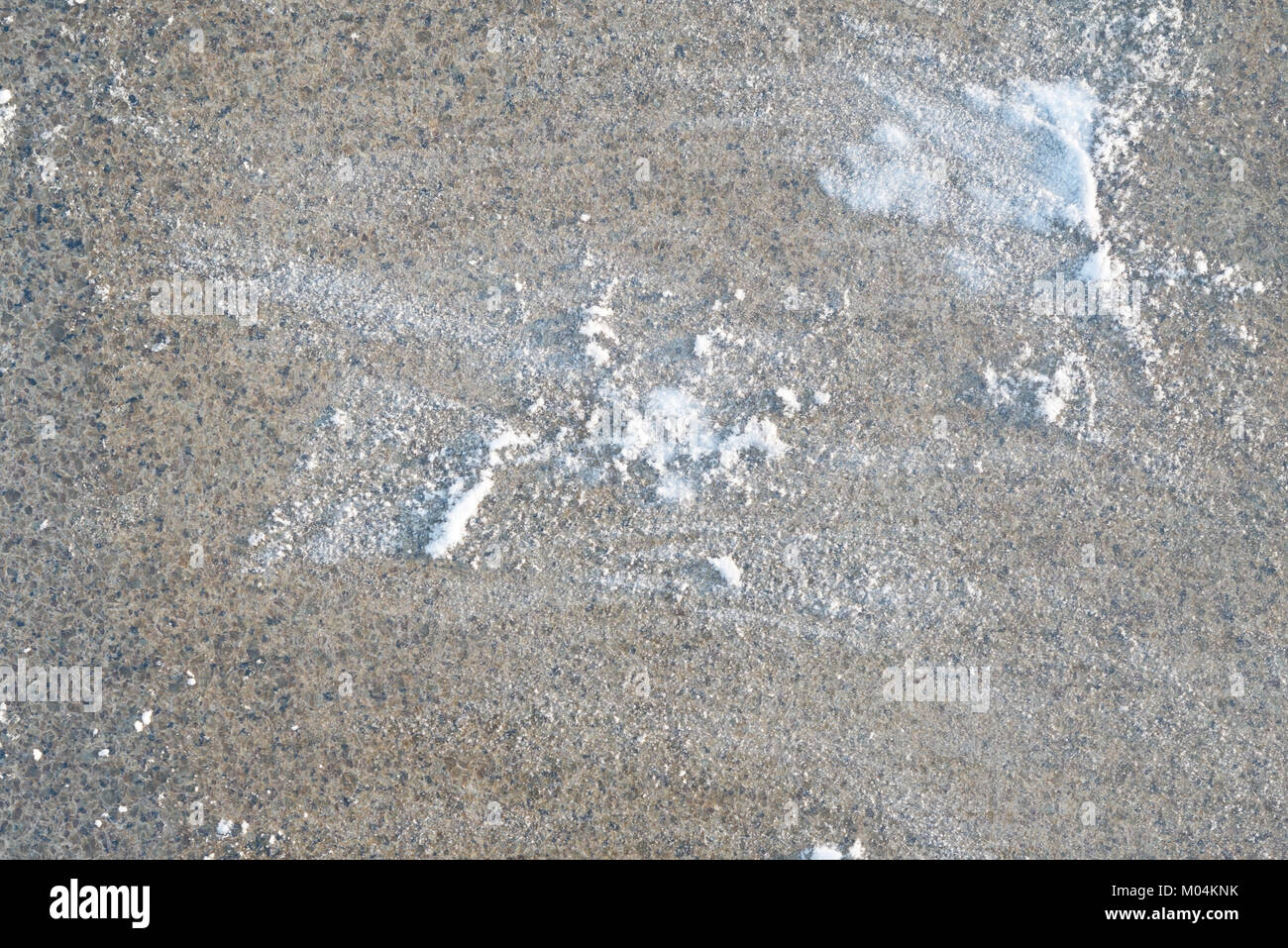 Snow on a marble Stock Photo - Alamy