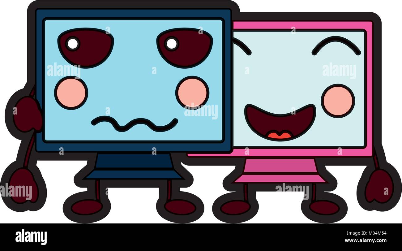 Kawaii Tv Cartoon High Resolution Stock Photography and Images - Alamy