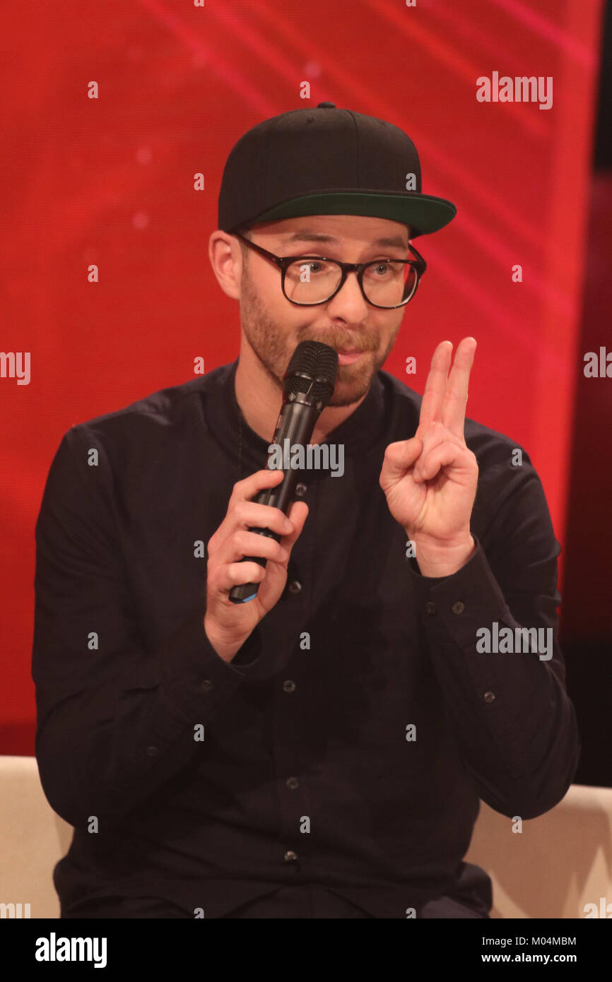 talkshow with Markus Lanz Featuring: Mark Foster Where: Hamburg ...