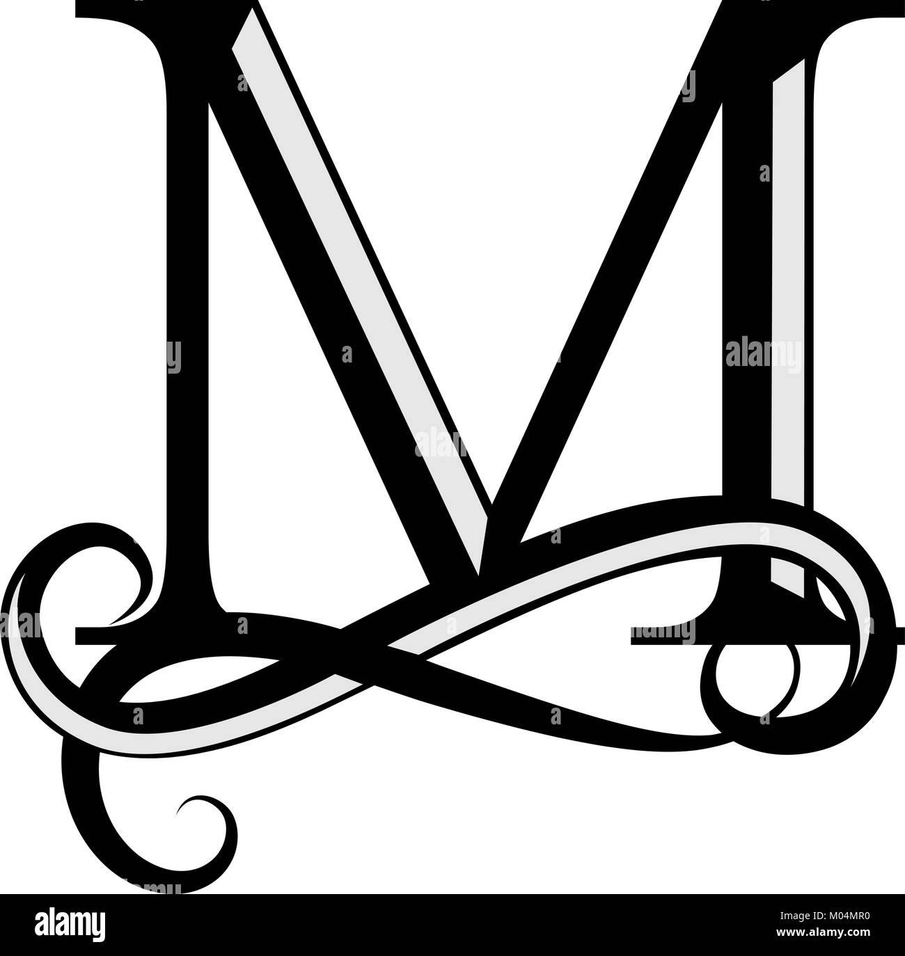 Capital Letter Monogram Monogram Decal, Home Goods, Monogrammed By