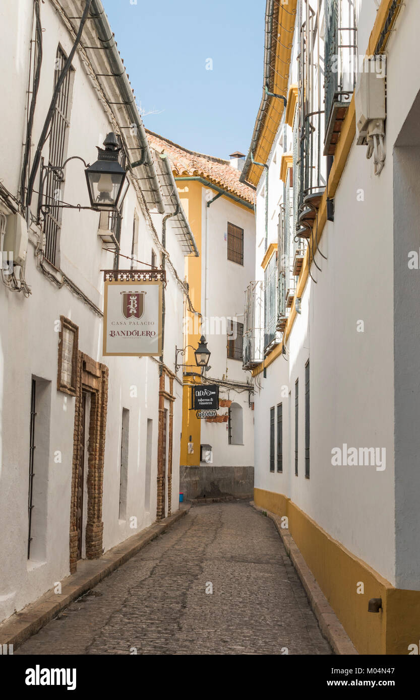 Back streets in medieval town hi-res stock photography and images - Alamy