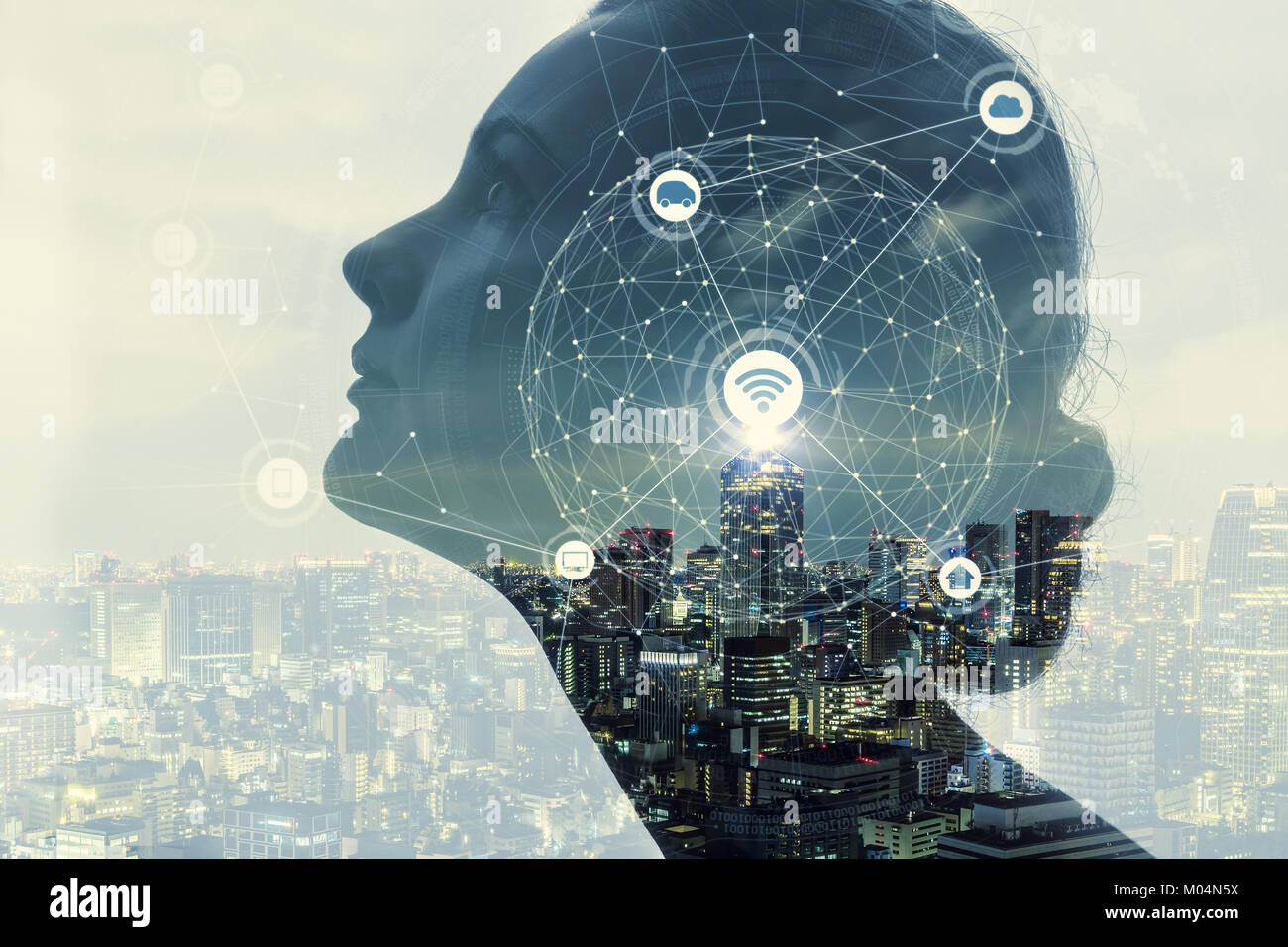 Ai artificial intelligence industry concept hi-res stock photography ...