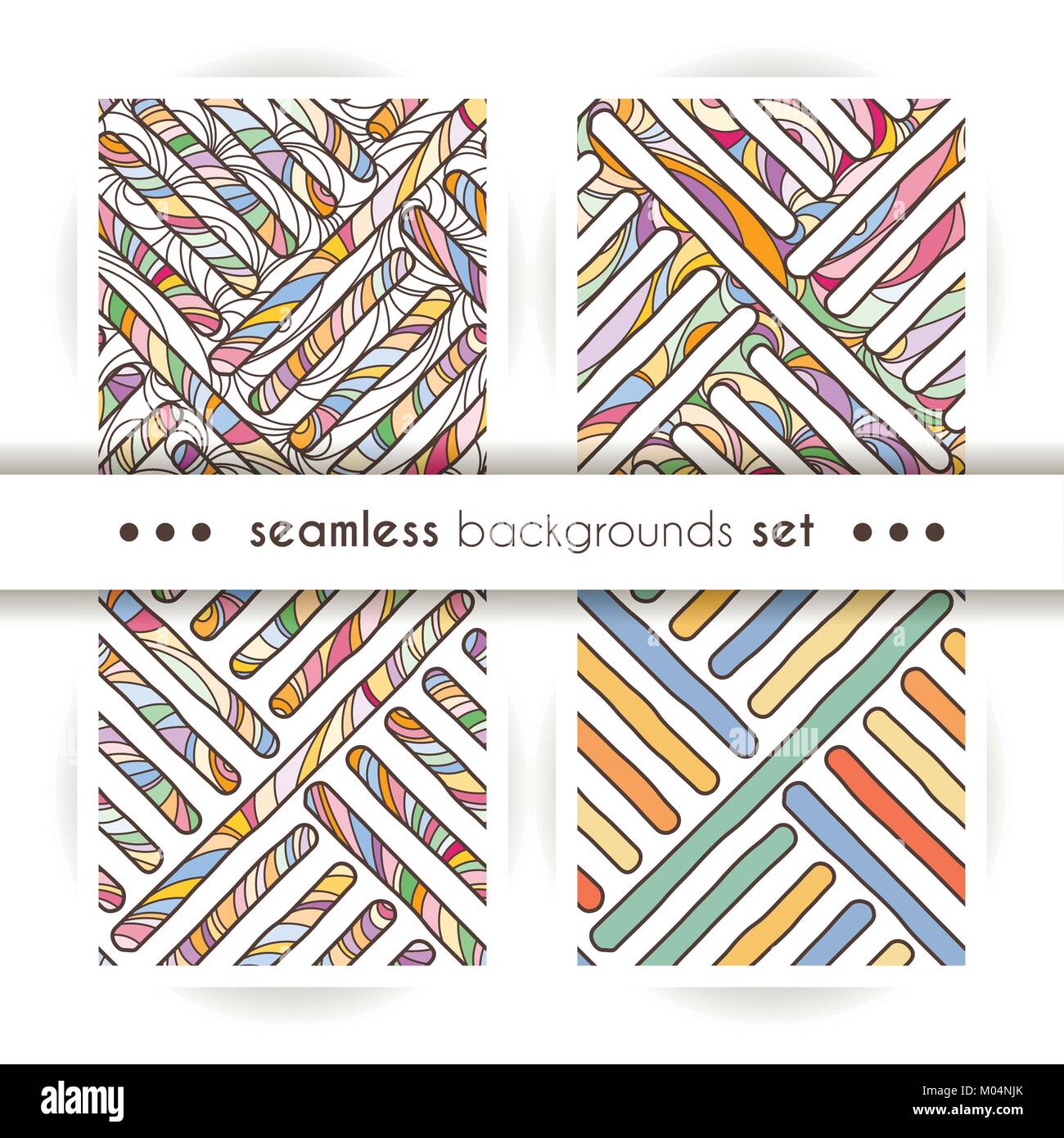 Funky retro doodle style Cut Out Stock Images & Pictures - Alamy