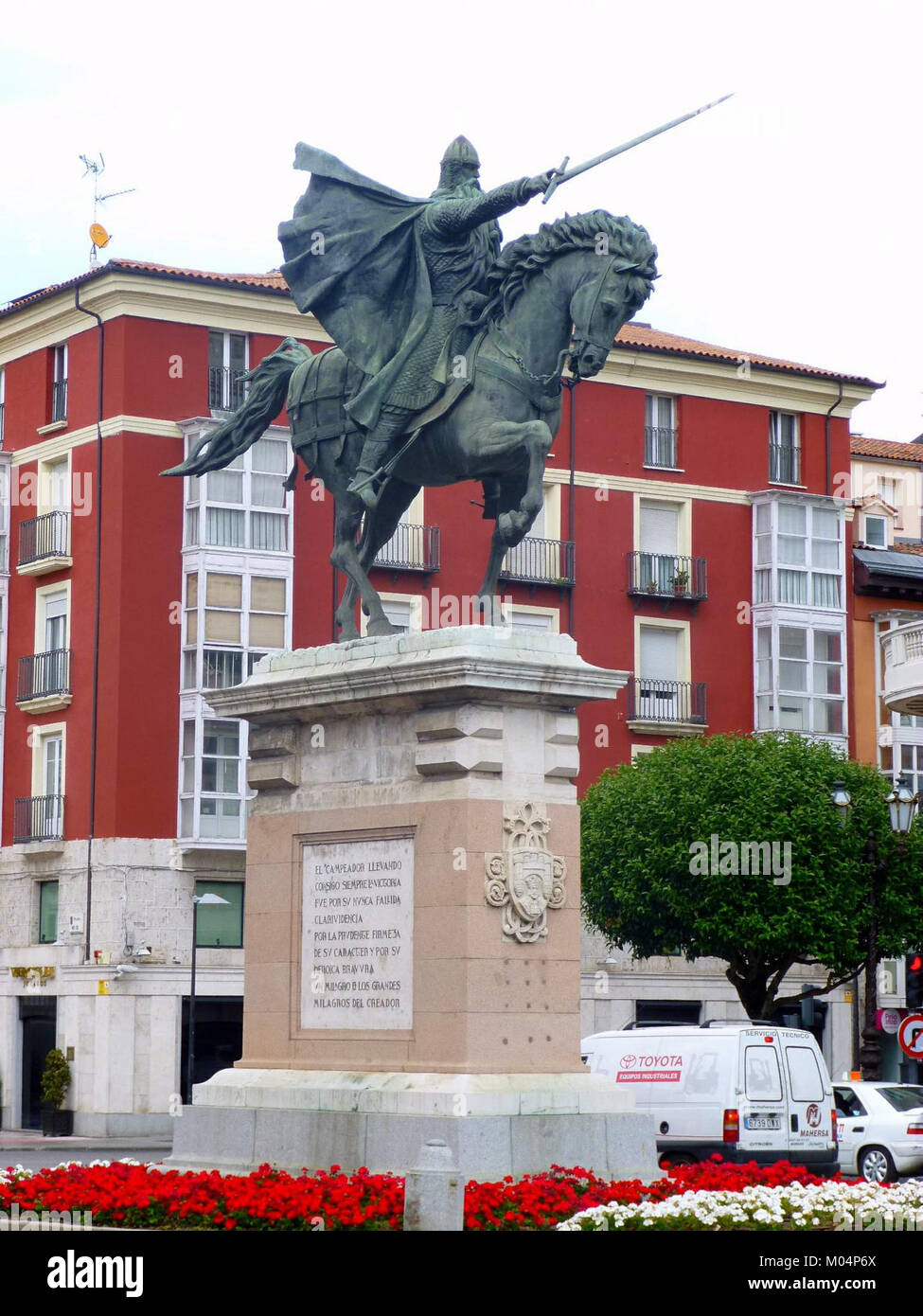 The Statue of El Cid in Burgos, Spain, honors the legendary Spanish ...