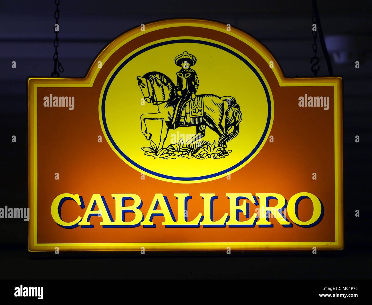 Caballero Lichtreclame is a historical neon light advertisement for the ...