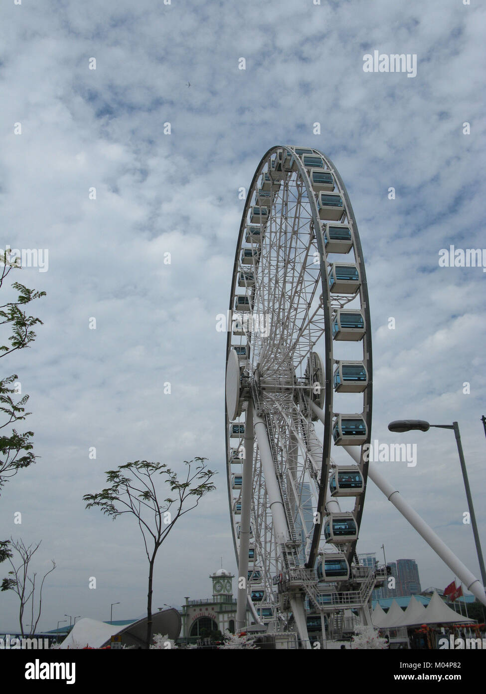 Asia, China, Hong Kong SAR Hong Kong Observation Wheel Stock Photo - Alamy