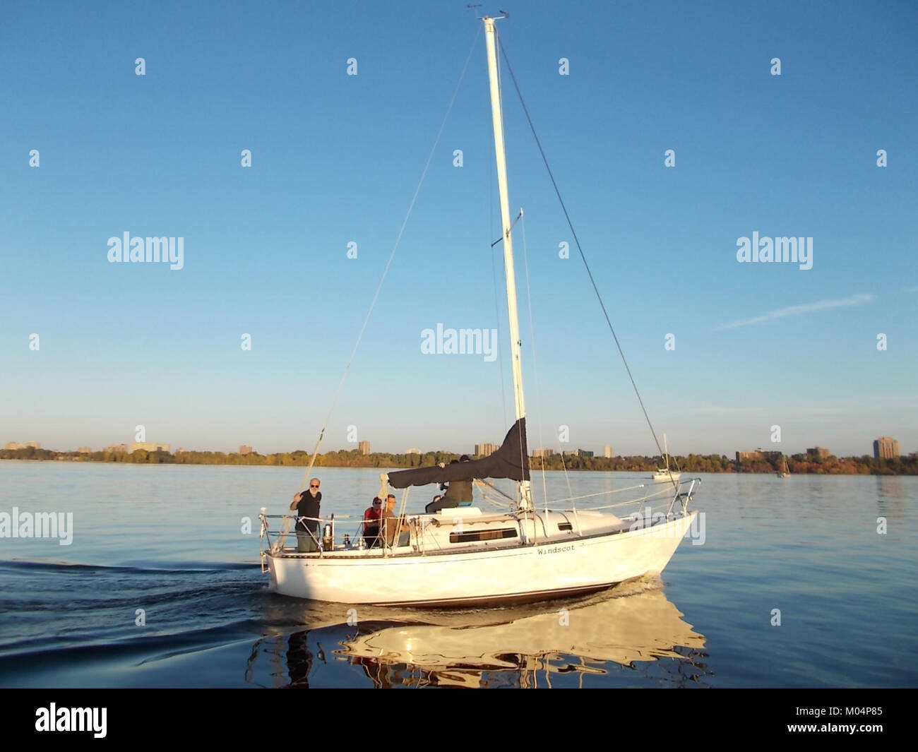 C&C 27 Mk 4 sailboat Windscot 1306 Stock Photo - Alamy