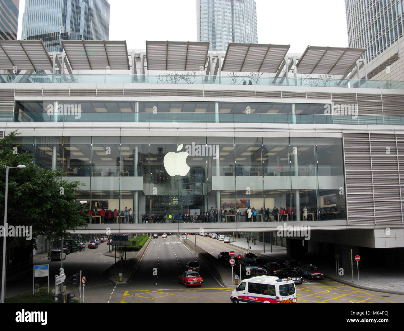 Asia, China, Hong Kong SAR Apple Store - Central Stock Photo - Alamy