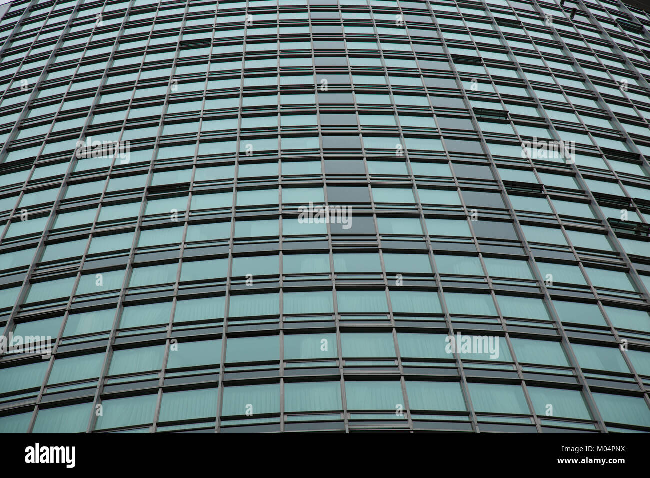 Blue texture windows parallel patterns cubicle glass Stock Photo - Alamy
