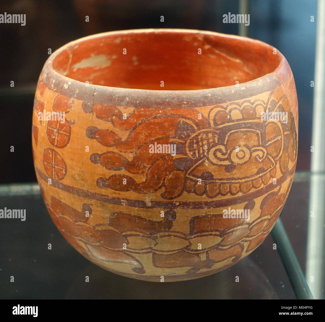 This Classic Maya bowl is part of the Ethnological Museum's collection ...