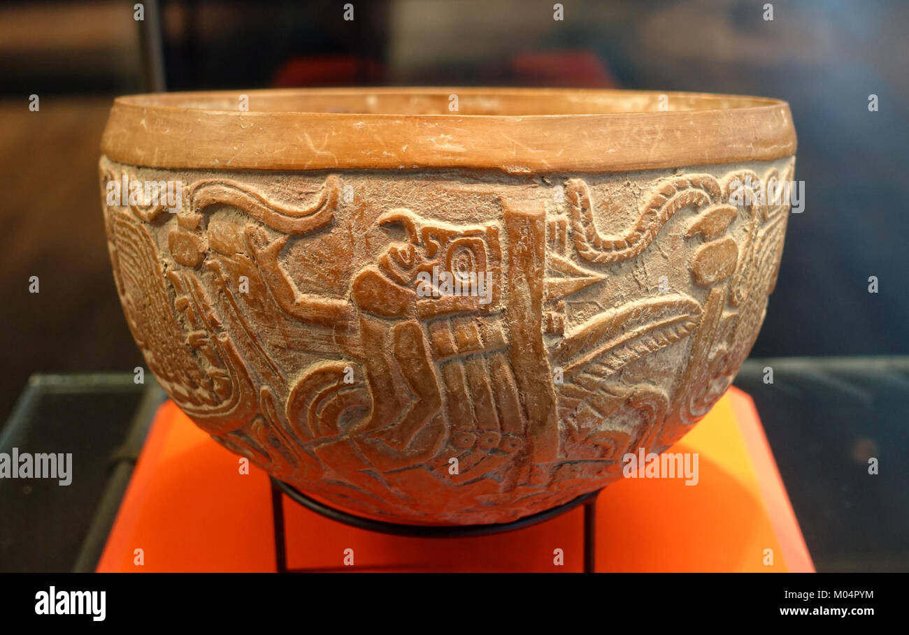 This bowl, representing East Mexican cultures, is housed in the ...