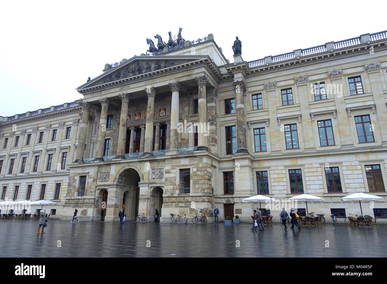 Brunswick Palace, located in Braunschweig, Germany, is a historic ...