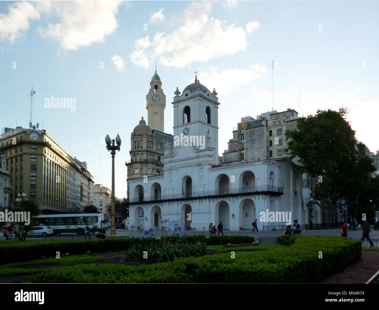 The Cabildo in Buenos Aires, Argentina, is a historic colonial building ...