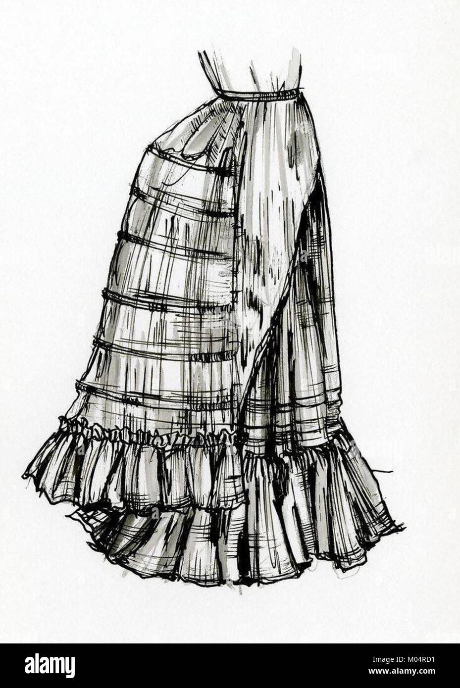 A bustle is a type of undergarment worn during the 19th century to ...