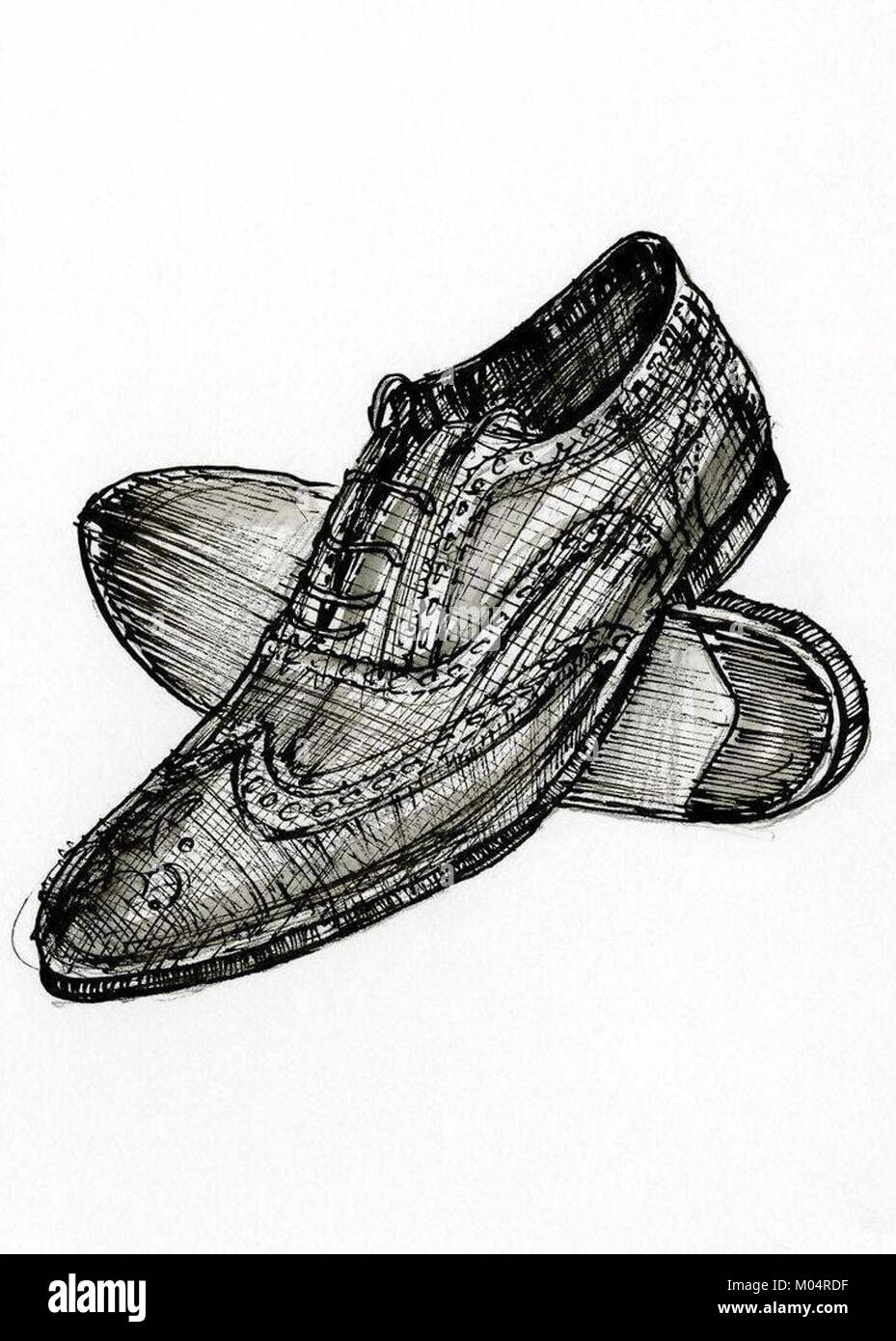 Old brogue Cut Out Stock Images & Pictures - Alamy