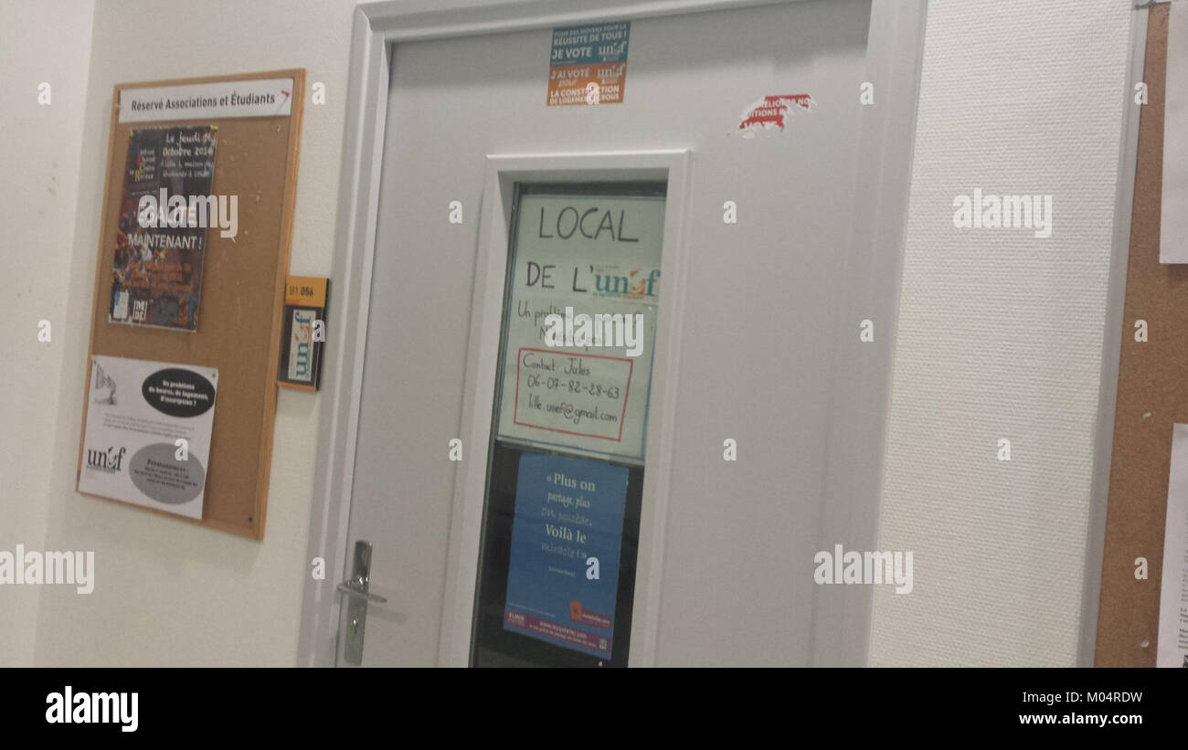 Bureau UNEF Lille III refers to a part of the United Nations Emergency ...