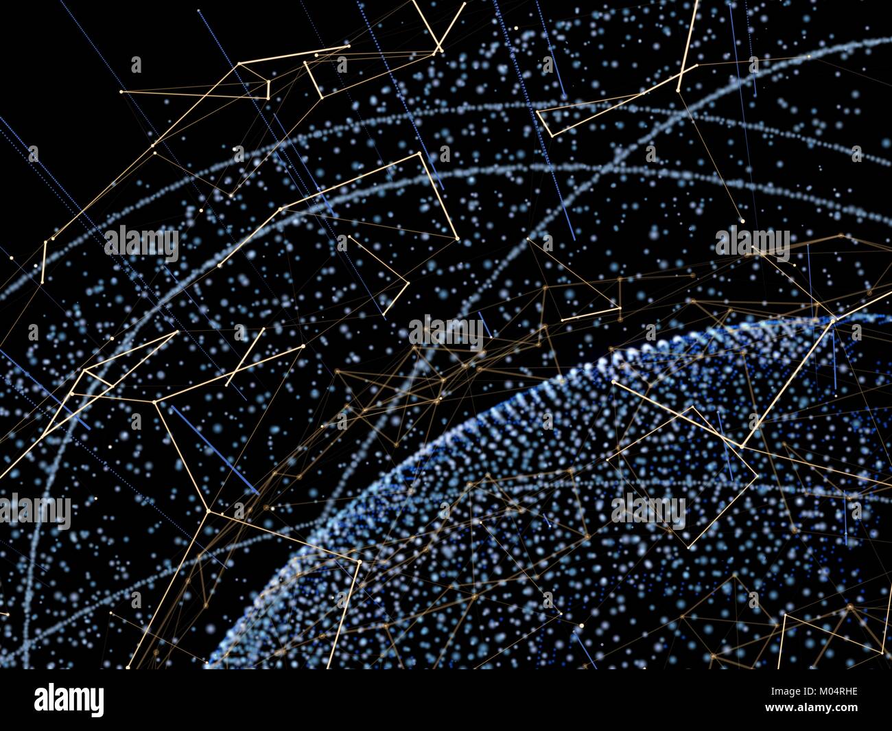Global network background Stock Photo - Alamy