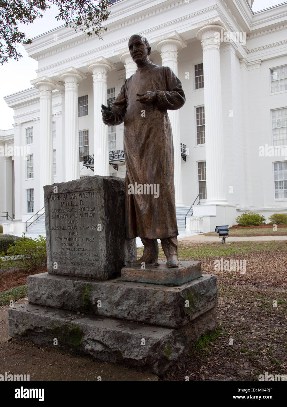 Statue of John Allen Wyeth Stock Photo - Alamy
