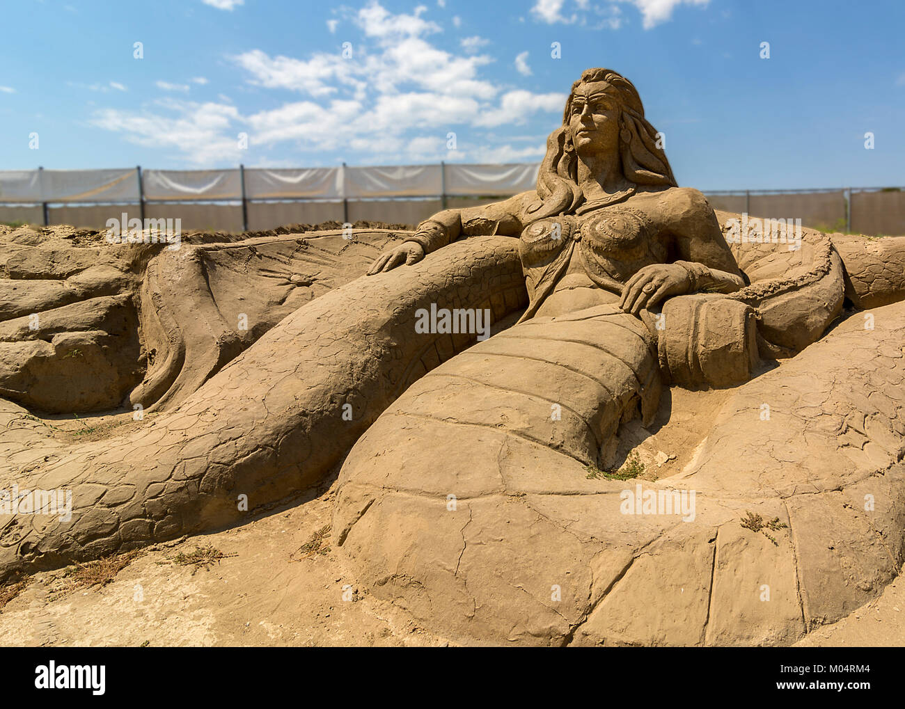 a rapacious monster described as having a woman's head and body and a ...