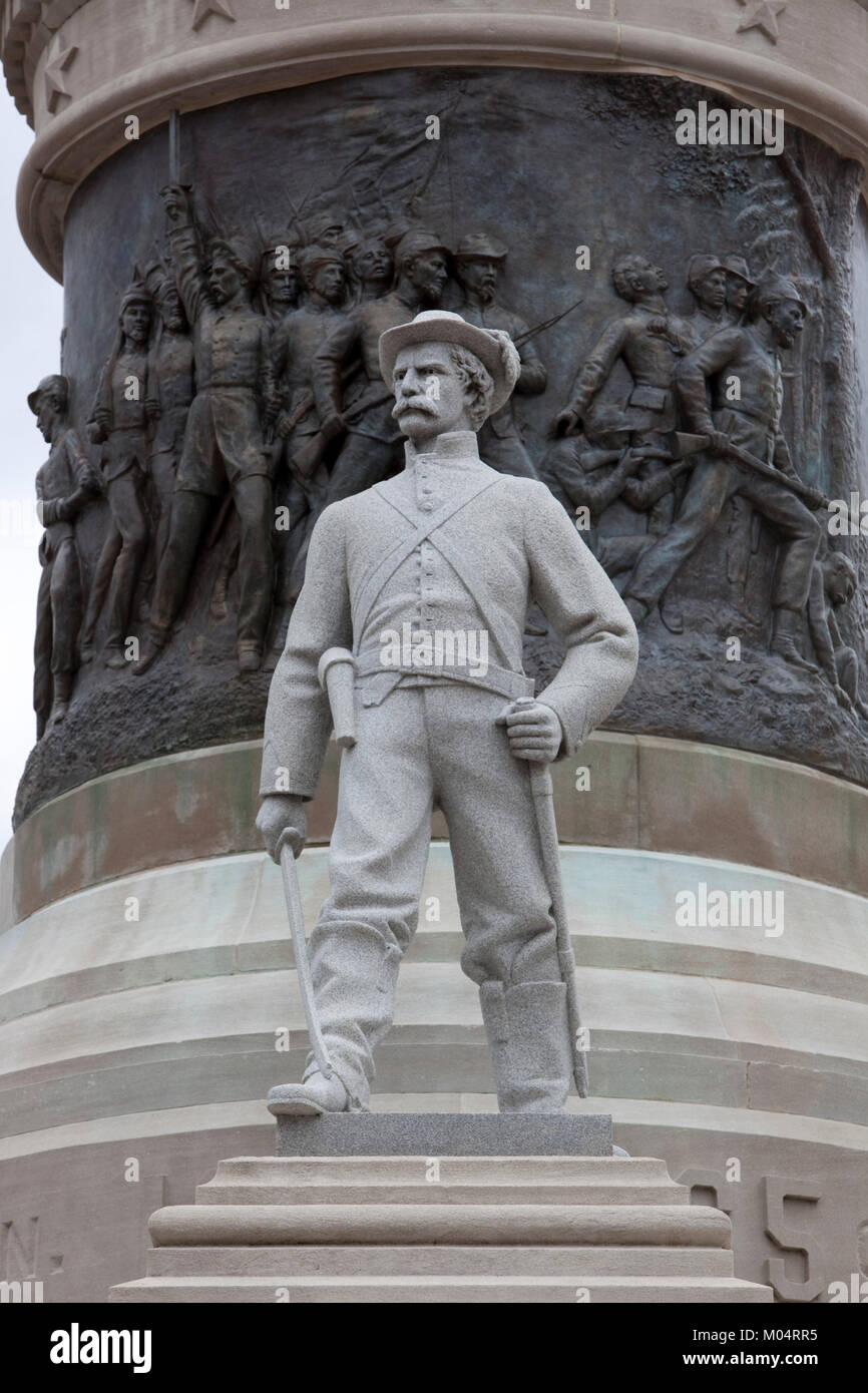 Confederate soldier statue hi-res stock photography and images - Alamy