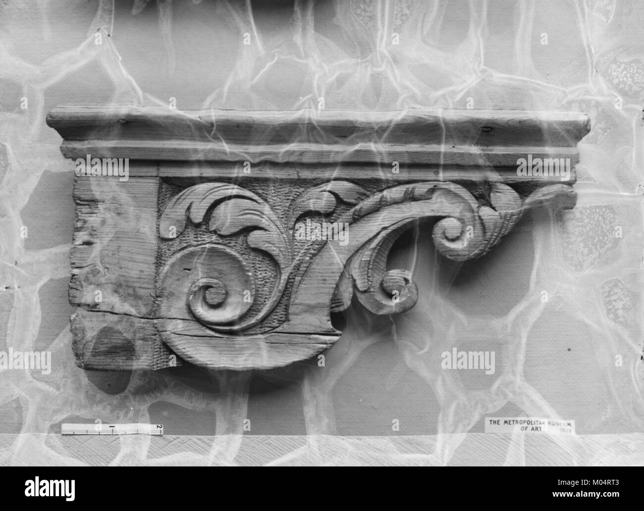 A decorative bracket, part of the MET collection, showcasing fine ...