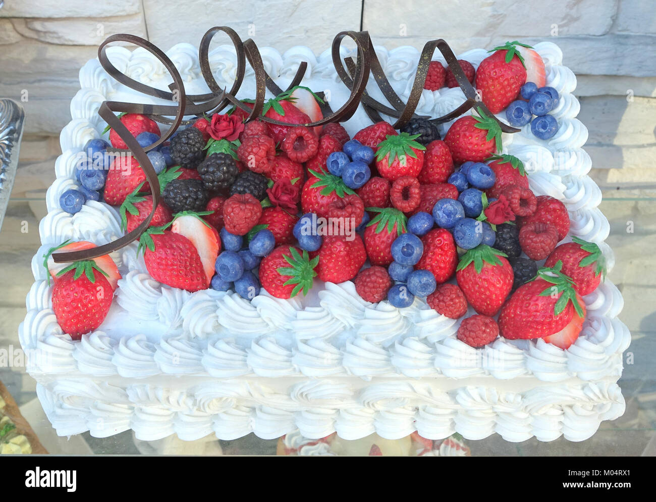 This image captures a beautifully crafted cake in Tokyo, Japan ...