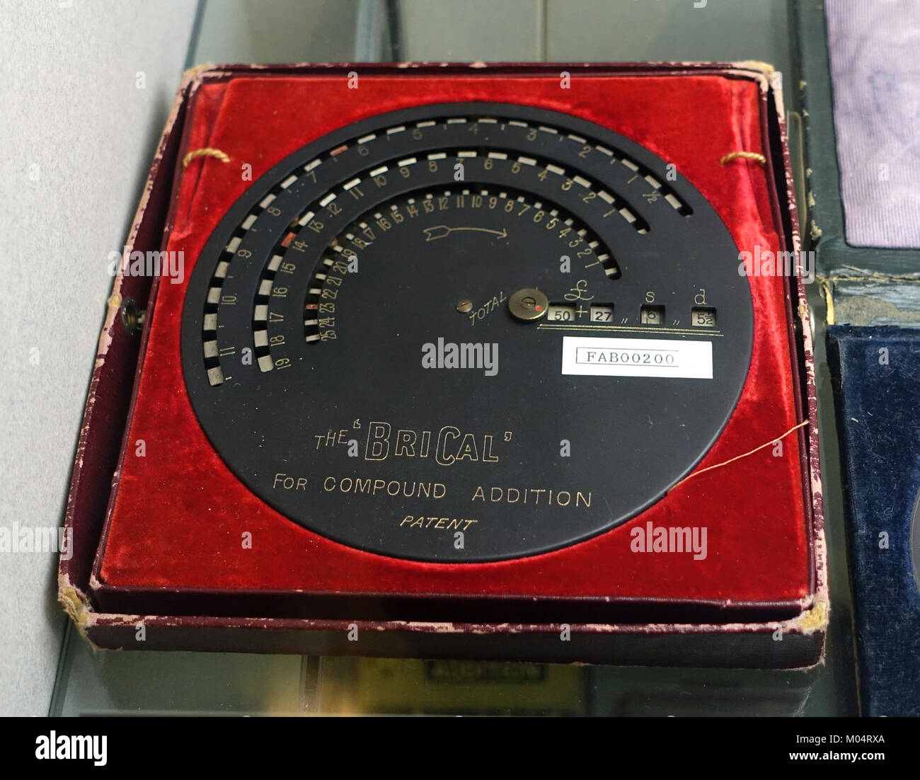 The BriCal calculator for compound addition, displayed at the Ridai ...