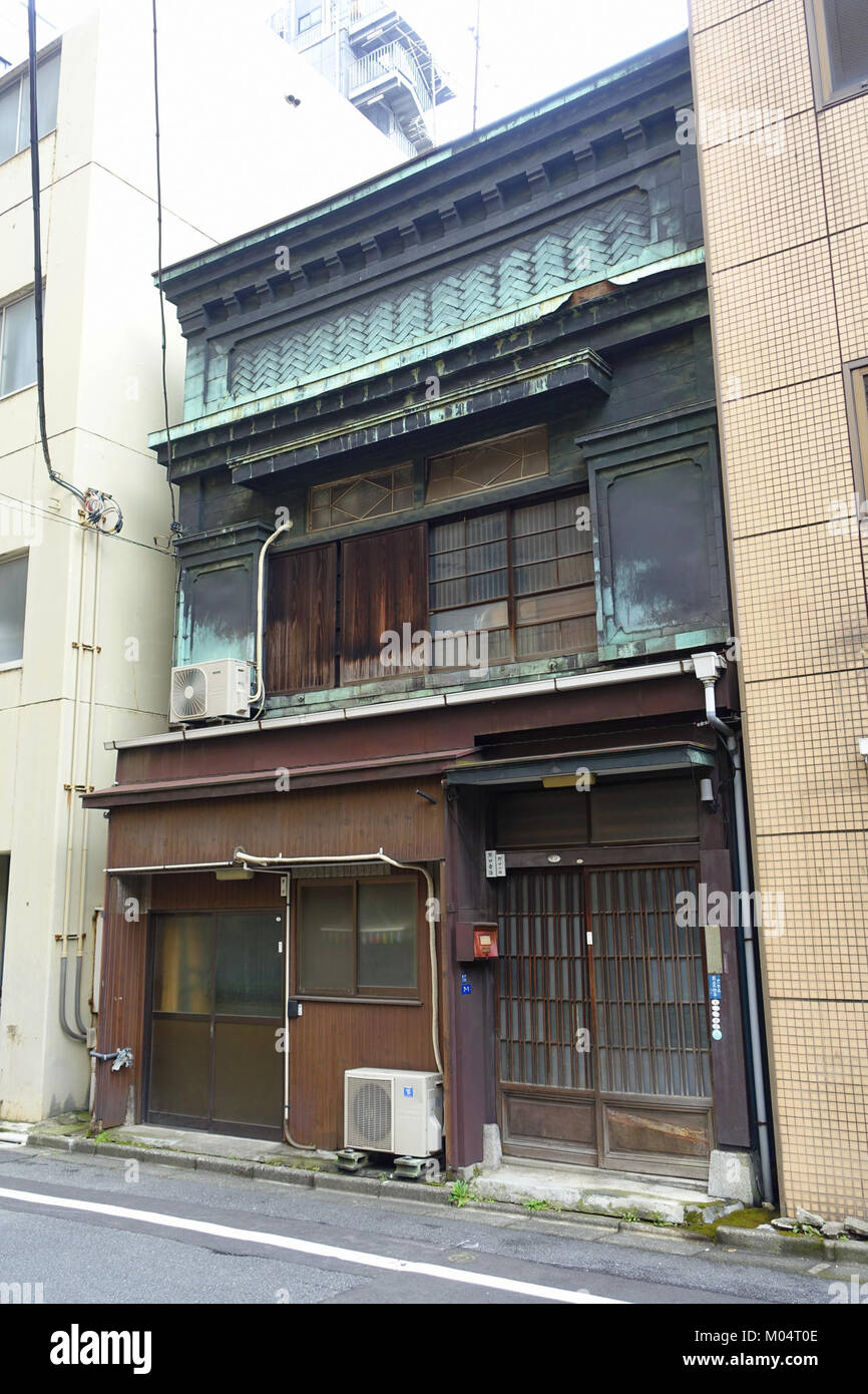 This photograph captures a building in Kamakura, Kanagawa, Japan ...