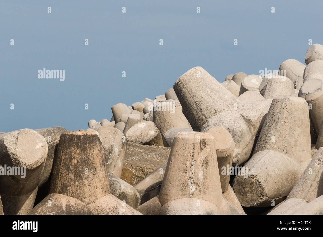 The Breakwater in Rethymno, Crete, Greece, is a significant coastal ...