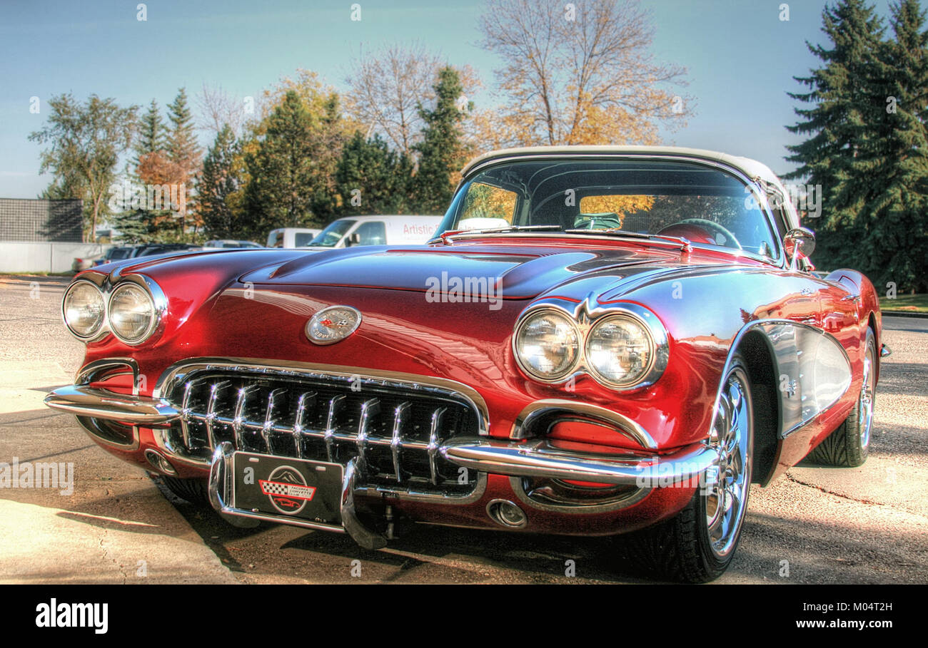 The 2006 Chevrolet Corvette C1, known for its classic design and ...