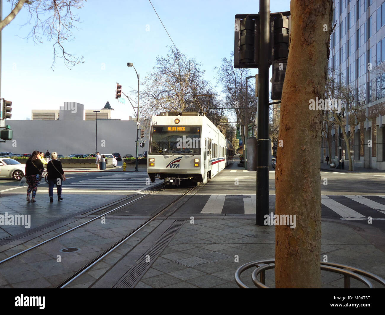 The California Downtown San Jose Light Rail is an essential component ...