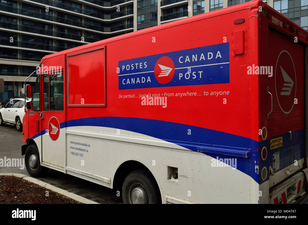 CanadaPostTruck2 refers to a postal delivery truck used by Canada Post ...