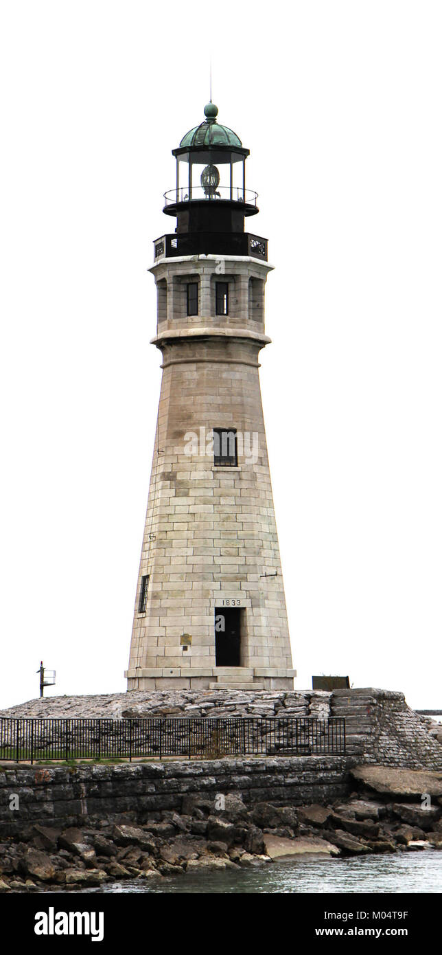 The Buffalo Lighthouse, located in Buffalo, New York, is an iconic ...